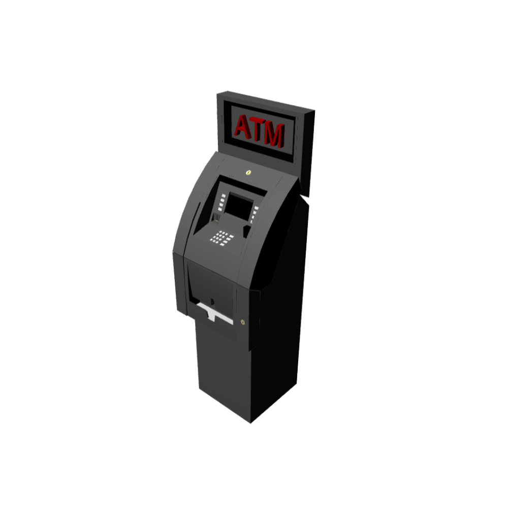 Caixa Eletrônico ATM - BIM REVIT